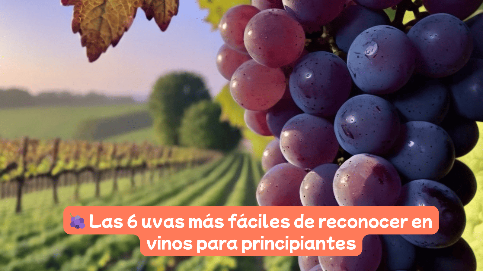 Vinos para principiantes: las 6 uvas más fáciles para empezar
